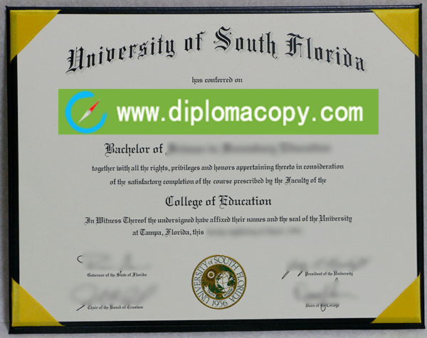 How to Make Fake University of South Florida Degree? - Buy Fake ...