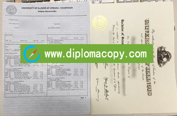 Where to Obtain Fake University of Illinois Diploma Transcript? - Buy ...
