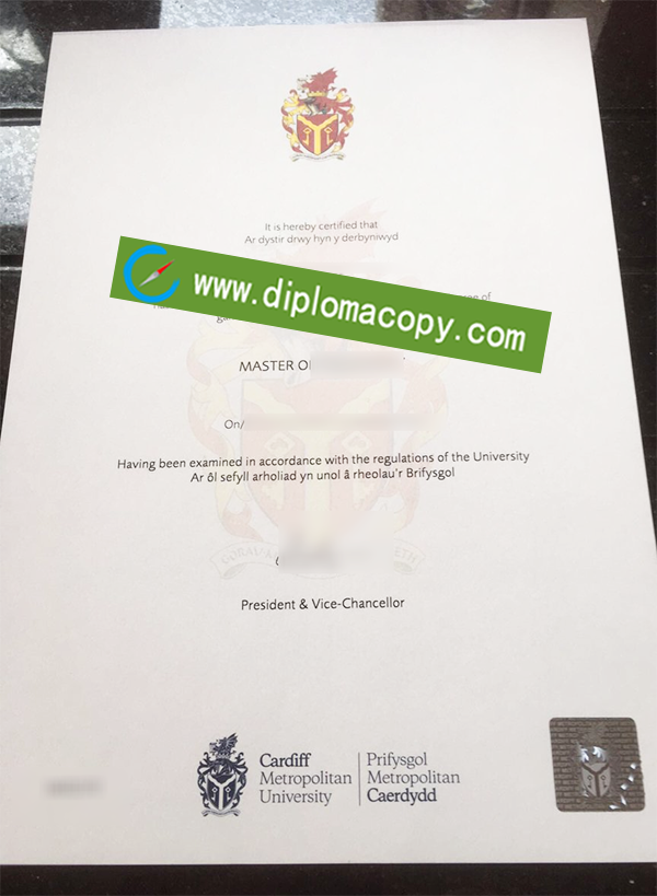 Buy Cardiff Metropolitan University Fake Degree - Buy Fake Diplomas ...