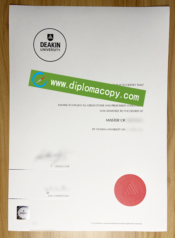 Buy fake diploma Deakin University fake degree - Buy Fake Diplomas ...