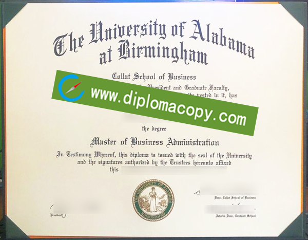 Sale University of Alabama Fake Diploma - Buy Fake Diplomas, High ...